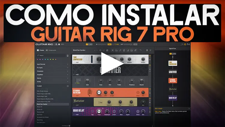 Como instalar o Native Instruments – Guitar Rig 7 Pro - Tutoriais PDP