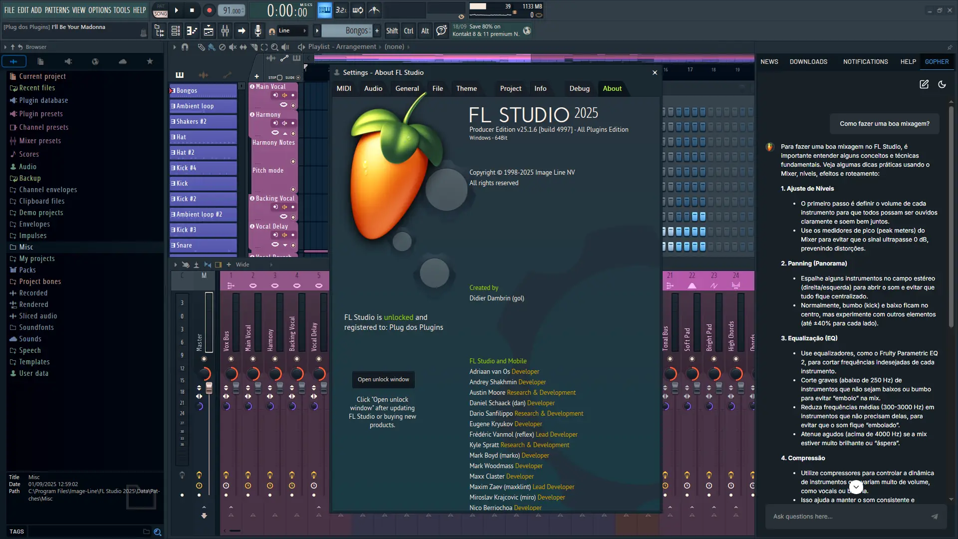 FL Studio 2025 Torrent v25.2.5 – All Plugins + FL Themes [Win]